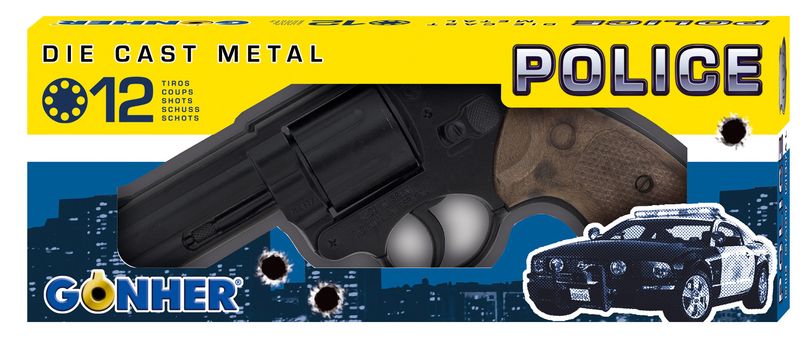 12-Schuss-Revolver "POLICE" | festartikel-müller GmbH